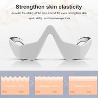 China Anti-aging Hand Held Red Light Therapy Eye Massager with EMS and Micro Vibration for sale
