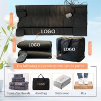 China Waterproof 360 Thermal Cycle Time Control Sauna Blanket for Weight Loss and Detox for sale
