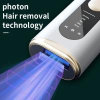 China Electric Home Hair Removal Machine with 36W Rate Power and Ice Cooling IPL Technology for sale