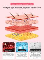 China Anti-aging Led Therapy 4 Gears V Shape Face Lift Machine with Waterproof and 180° Folding Design for sale