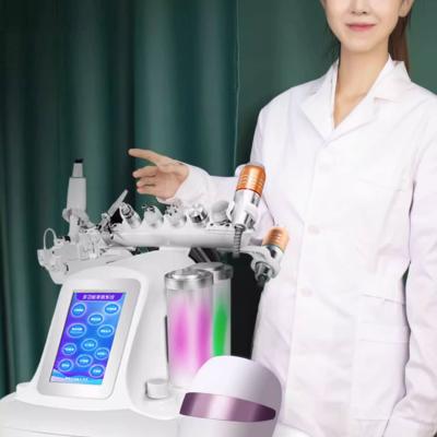 China Portable Oxygen Jet Peel Machine for Deep Skin Cleaning and Needleless Injection for sale
