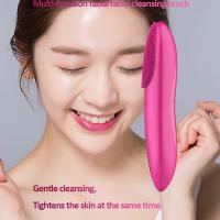 China Inductive Charging Facial Cleanser Waterproof Vibration Pink Black Gift Box 160*95*54 for sale