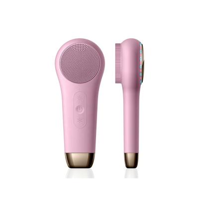 China Soothing Vibration IPX5 Waterproof Facial Cleansing Brush for Cold Temperature 15±2C for sale