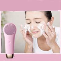 China Soothing Vibration IPX5 Waterproof Facial Cleansing Brush for Cold Temperature 15±2C for sale