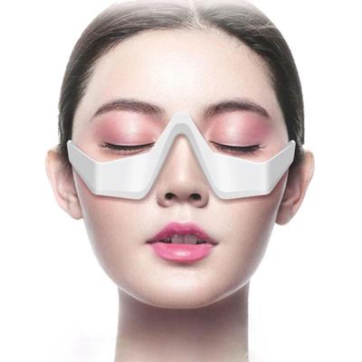 China Remove Eye Bags and Dark Circles with 3D Vibration LED Red Light Therapy Eye Massager for sale