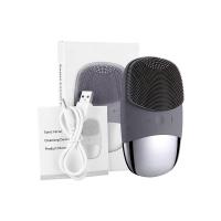 China IPX7 Waterproof Sonic Facial Cleansing Brush with Silicone Brush Head and Face Massager for sale