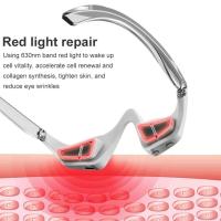 China Travel-friendly 3D Eye Vibration LED Red Light Therapy Device with Micro-current EMS for sale