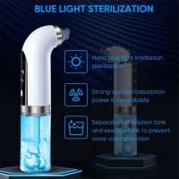 China 3 Gears Vacuum Blackhead Remover Pore Cleansing USB Charging Small Bubble Remove Blackhead for sale