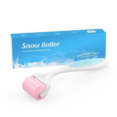 China Mini Silicone Ice Roller for Beauty Salon Using ABS Stainless Steel Construction for sale