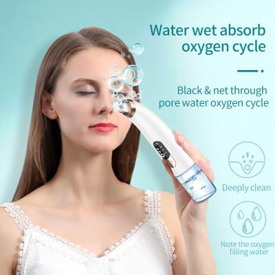 China Hand Held Blackhead Remover Water Tank Separation Pore Cleaner Full Kit Private Label for sale
