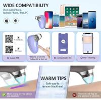 China Facial Cleaner Blackhead Removal Tool with Camera Wi-Fi Mini Visible Vacuum in 2023 for sale