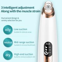 China Multifunctional 6 in 1 Blackhead Remover Pore Vacuum Cleaner with Gross Weight of 215g for sale