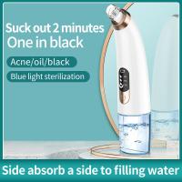 China Multifunctional 6 in 1 Blackhead Remover Pore Vacuum Cleaner with Gross Weight of 215g for sale