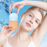 China Silicone Facial Ice Roller for Wrinkle Removal and Cellulite Reduction Ice Cube Device for sale