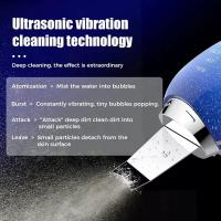 China Facial Pore Cleaner Skin Rejuvenation Vibration Massage Ultrasonic Ion Skin Scrubber for sale