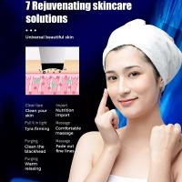 China Facial Pore Cleaner Skin Rejuvenation Vibration Massage Ultrasonic Ion Skin Scrubber for sale