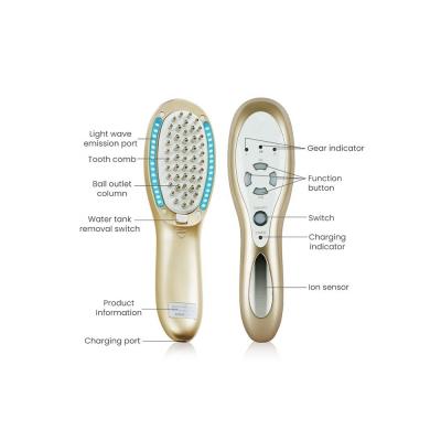 China Home Scalp Applicator Liquid Comb with Removable Water Tank Battery DC 3.7V/600mA for sale