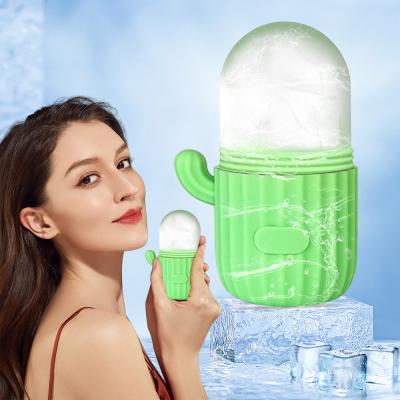 China Face Cooling Mold Customized Logo Ice Roller for Wrinkle Removal and Skin Rejuvenation for sale