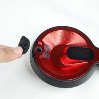 China Red and Black High Frequency Vibration Massage Electric Laser Hair Care Comb for Home for sale
