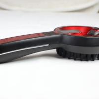 China Red and Black High Frequency Vibration Massage Electric Laser Hair Care Comb for Home for sale