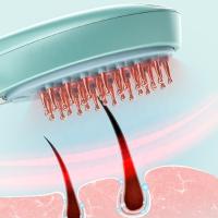China Professional ABS Electric Laser Hair Growth Comb with 408 g Weight of a Single Set for sale