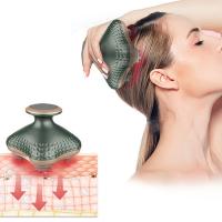 China Charging Cradle Weight Ergonomic Design Red Light Therapy Silicone Shampoo Massage Hair Scalp Brush for sale
