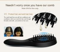 China Beauty Device RF Light Therapy Comb with Import Hair Growth Liquid and Hair Care Oil for sale