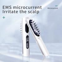 China 4.7-8.6W Hair Growth Brush Liquid Guide Comb with Removable Water Tank and USB Charging for sale