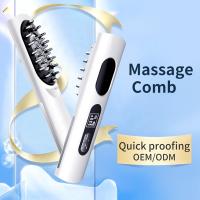 China Scalp Applicator Liquid Comb for Hair Follicle Stimulation 6 Gears and USB Charging for sale