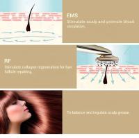 China 1100MAH POLYMER BATTERY Hair Growth Comb with RF Light Therapy and USB Charging Cable for sale