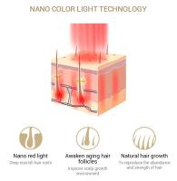 China 1100MAH POLYMER BATTERY Hair Growth Comb with RF Light Therapy and USB Charging Cable for sale