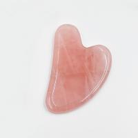 China Waterproof Jade Roller Gua Sha Set 100% Natural Pink Facial Care with Double Head for sale