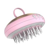 China Home Electric Laser Hair Growth Comb with Wood Handle and Plastic Material Steel Bristles for sale
