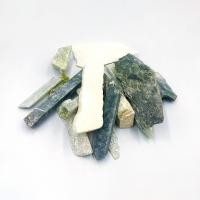 China 2024 Double Head Xiuyan Stone Jade Roller and Gua Sha Set for Skin Care Waterproof Yes for sale