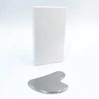 China Custom Logo Stainless Steel Gua Sha Scraping Massage Tool for Facial and Body for sale