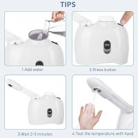 China 150-200ML Tank Capacity Facial Spa Steamer for Deep Cleansing and App-Controlled Skincare for sale