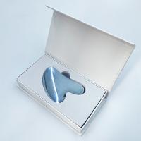 China Face Healthcare Massage Roller 304 Stainless Steel Gua Sha Board Scraping Custom Logo for sale