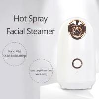 China Custom Logo Hot and Cold Nourishing Electric Mini Facial Steamer 15 Minutes Working Time for sale