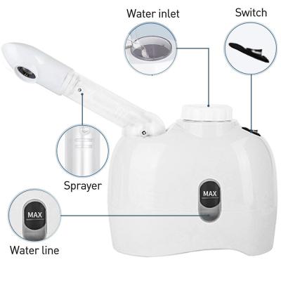 China Skin Rejuvenation Nano Face Steamer with 1-10 Seconds Fogging Time and 655G Net Weight for sale