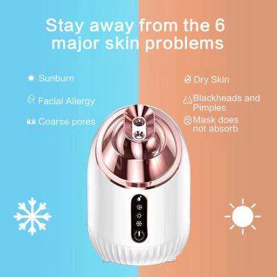 China SPA Skincare Face Steamer with Nano Ionic Technology and Package Size 18.5*15*13cm for sale