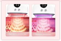 China Waterproof ABS Plastic Zinc Alloy Guasha Board for 2023 Arrivals Ems Facial Red Blue Led for sale