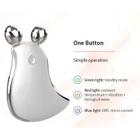 China Electric Microcurrent Facial Roller Massager for Skin Tightening and Neck Massage for sale