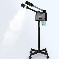 China Household Nano Ionic Electric Vaporizer Osenje Facial Steamer with Light High Frequency for sale