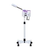 China Deep Hydrating Hot and Cold Portable Facial Steamer with Magnifying Lamp 110-240 VAC for sale