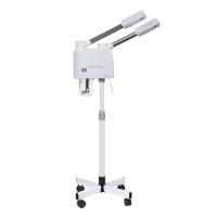 China Deep Hydrating Hot and Cold Portable Facial Steamer with Magnifying Lamp 110-240 VAC for sale