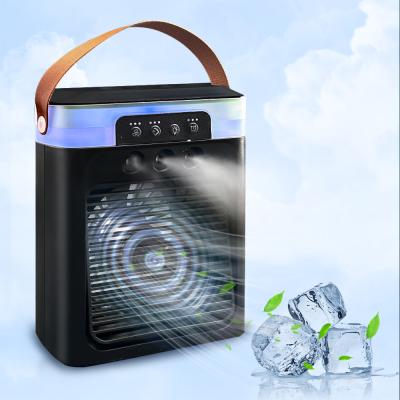 China Silk Screen Printing Logo 2024 Design Mini USB Portable Rechargeable Fan with Battery for sale