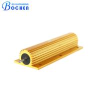 China 150W 50Ohm RX24 Aluminum Housed Wirewound Resistor with ±1% Tolerance for Power Supplies and Motor Drives for sale