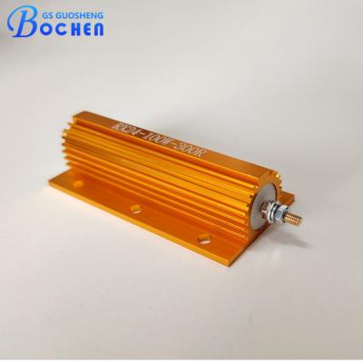 China BOCHEN RX24 25W-500W Aluminum Housed Wirewound Resistor with 0.01-82KΩ Range for Transducer Braking Applications for sale