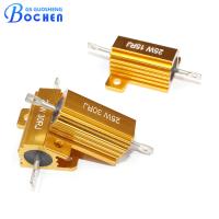 China BOCHEN RX24 25W 100R Wirewound Resistor with 0.1~50KΩ Resistance Range ±1% or ±5% Tolerance and Solder Lug Terminals for sale