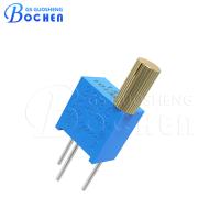 China 3266W Cermet Trimmer Potentiometer 0.25W 10Ω-5MΩ Multiturn Industrial Grade Component for sale